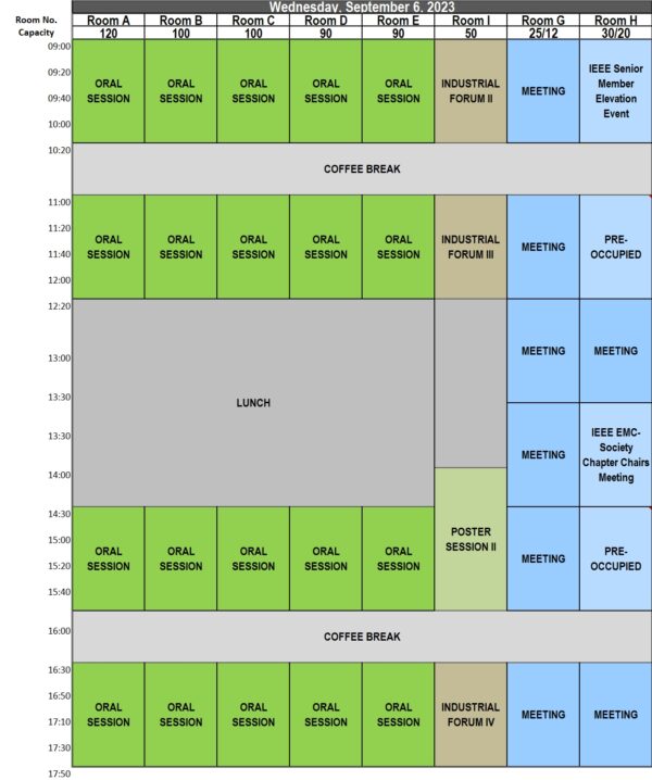 Conference preliminary program - EMC Europe 2023 Kraków