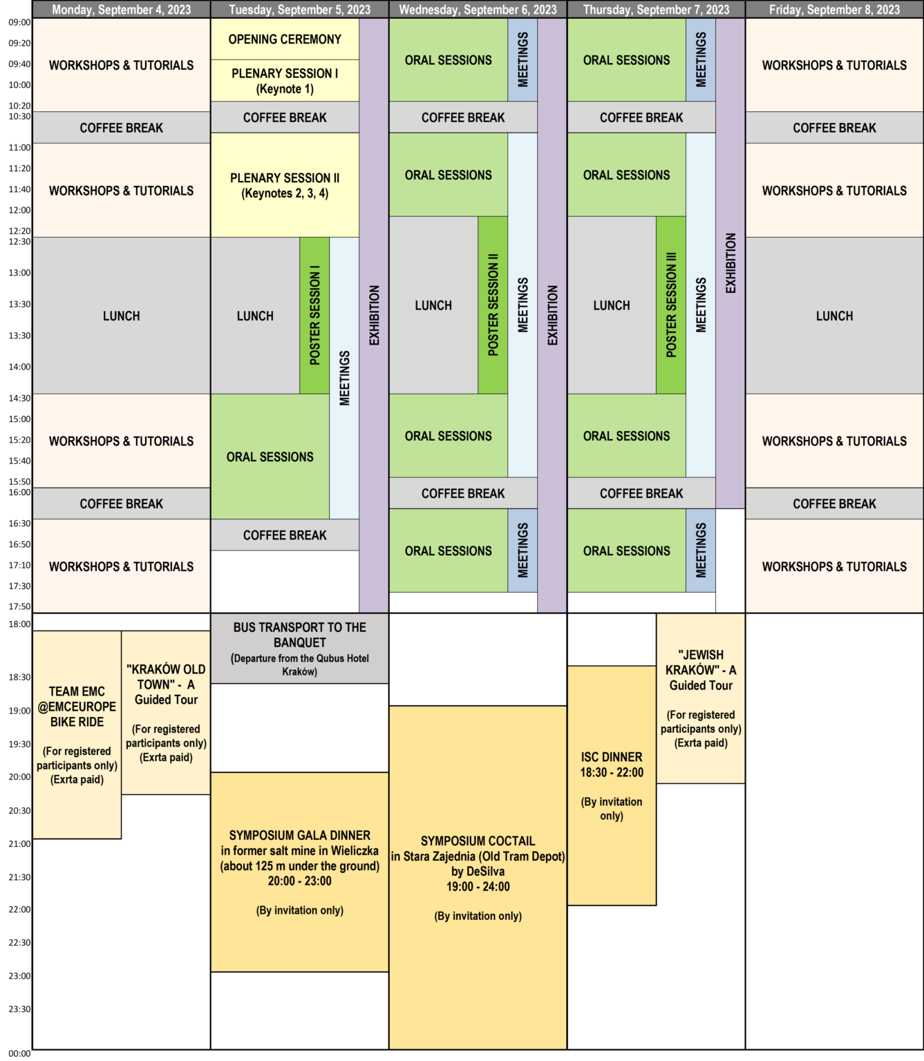 Conference final programme - EMC Europe 2023 Kraków
